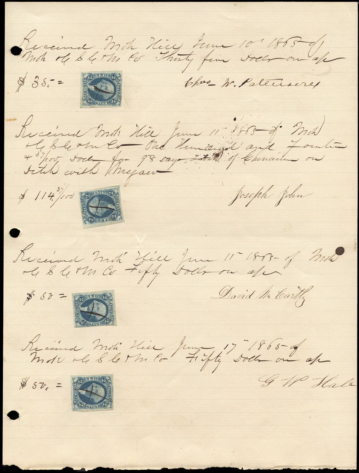 Two New Revenue Documents - Stamp Community Forum